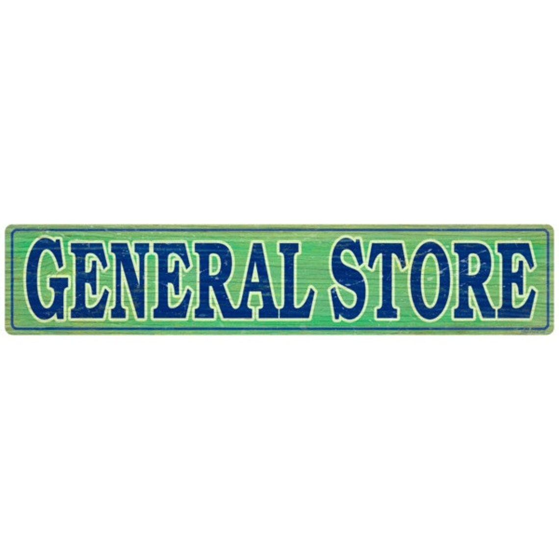 General Store Signboard Rustic Wall Decal - Etsy