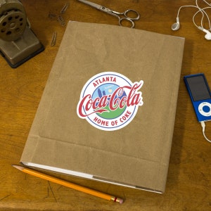 Coca-cola Vinyl Sticker, Atlanta GA Home of Coke, Officially Licensed ...