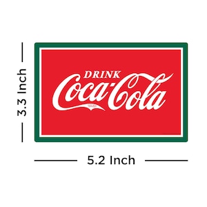 Coca-cola Vinyl Sticker Drink Coca-cola, Officially Licensed by Coca ...