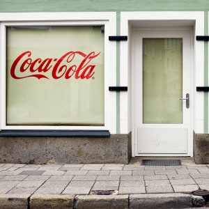 Coca-cola Script Vinyl Decal for Outdoor Use, Officially Licensed by ...