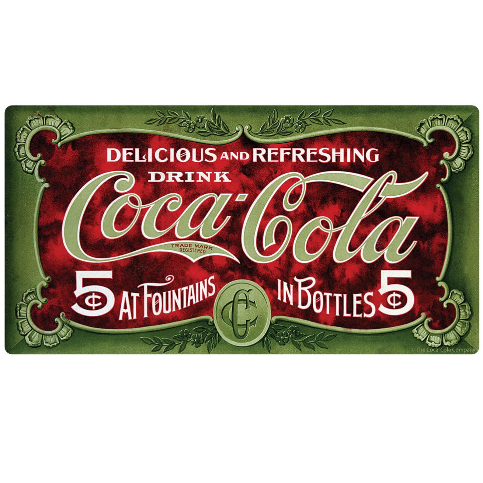Coca-cola in Fountains and Bottles Vinyl Sticker - Etsy