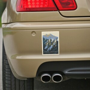 Lassen Volcanic National Park California Steam Vinyl Sticker–laptop ...