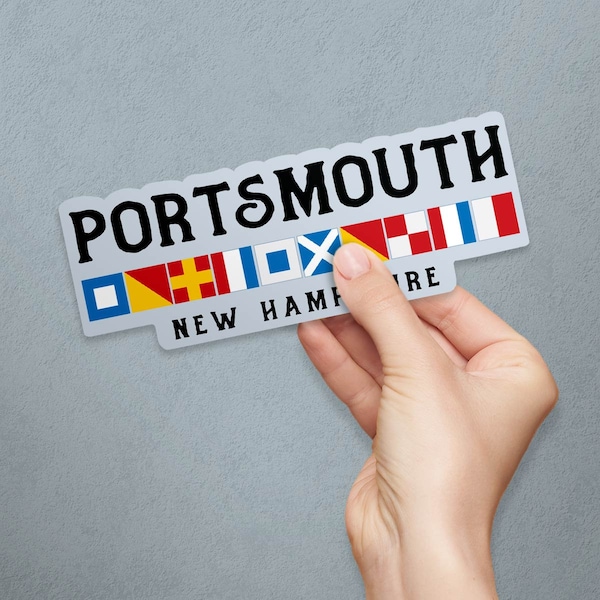 Portsmouth Nh Sticker - Etsy