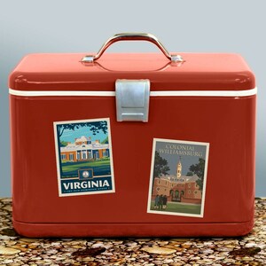 Sticker Set; Colonial Williamsburg Virginia Monticello, Set of 2 ...