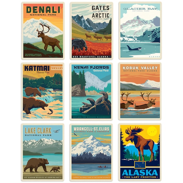 Alaska Sticker - Etsy