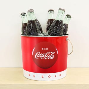 Coca-cola Vinyl Sticker, Coca-cola Button Red Disc, Die Cut Decal for ...
