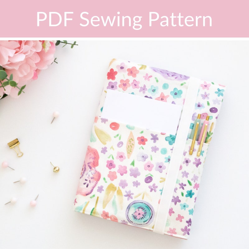 Notebook Cover Sewing Pattern - Etsy