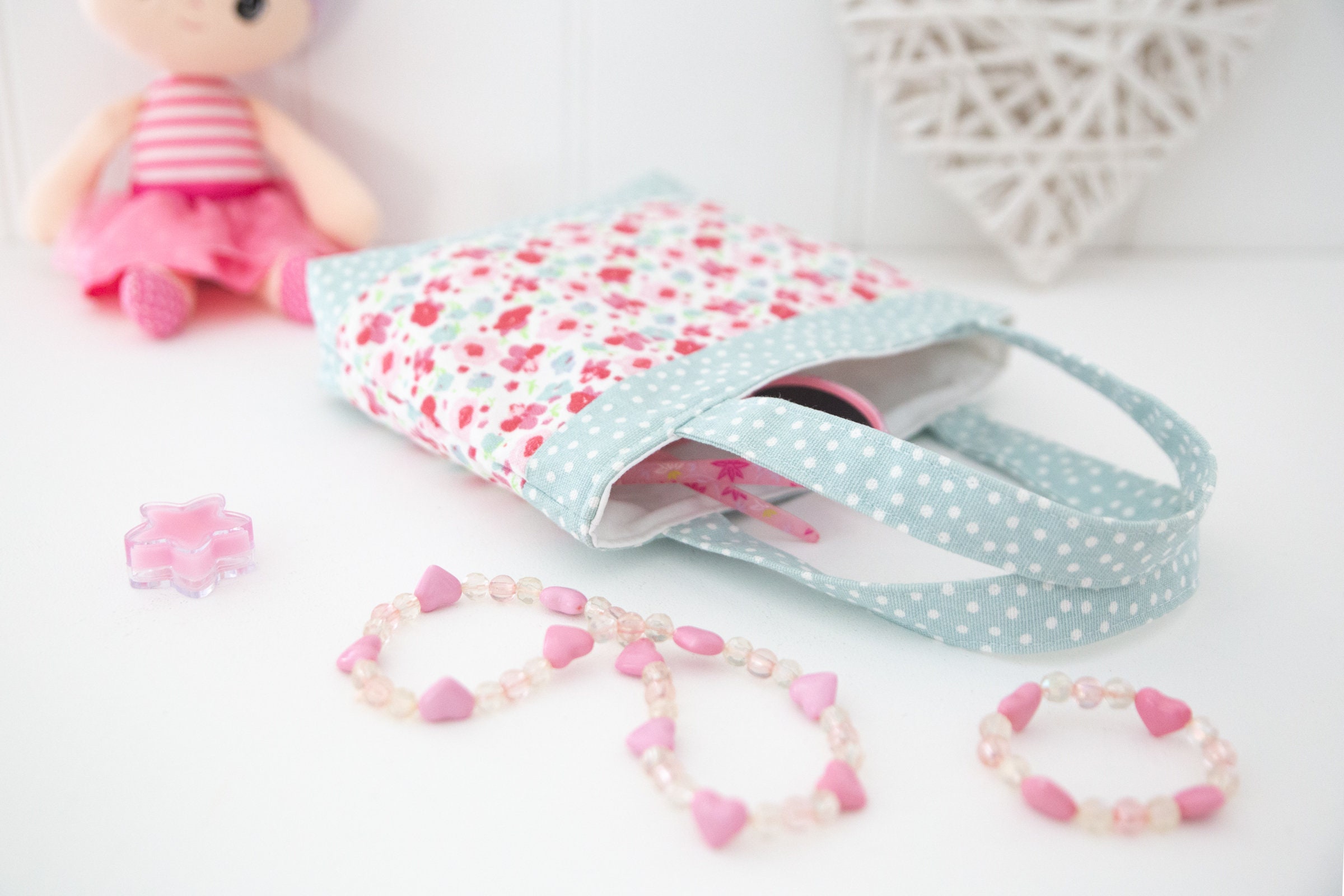 Little Girls Tote Bag PDF Sewing Pattern - Etsy