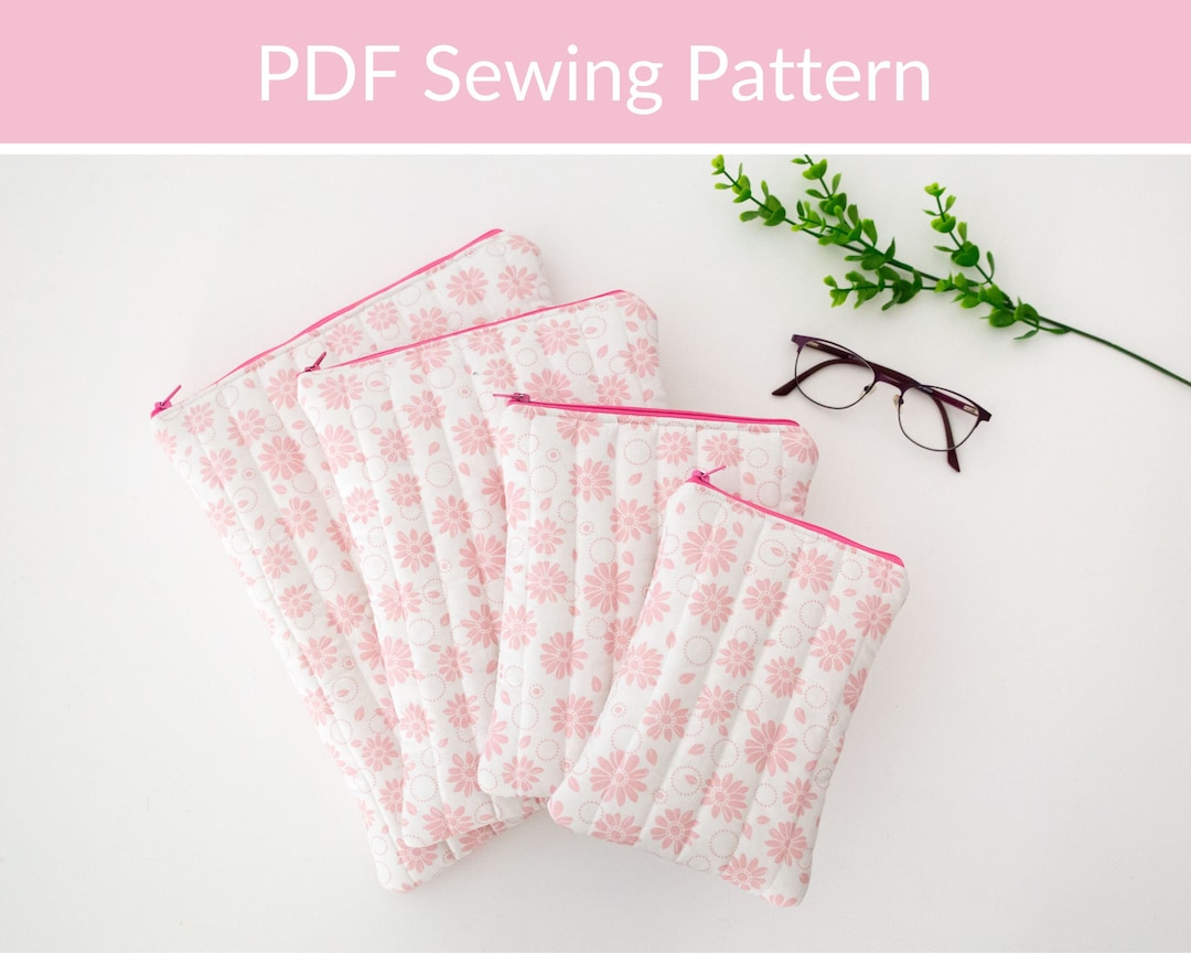 Quilted Kindle Sleeve Sewing Pattern, Ereader Case, Book Sleeve, Book ...