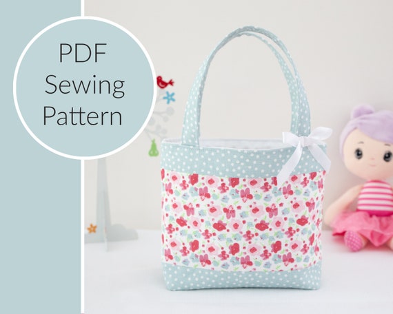 Girls Bag Sewing Pattern Toddler Purse Pattern | Etsy