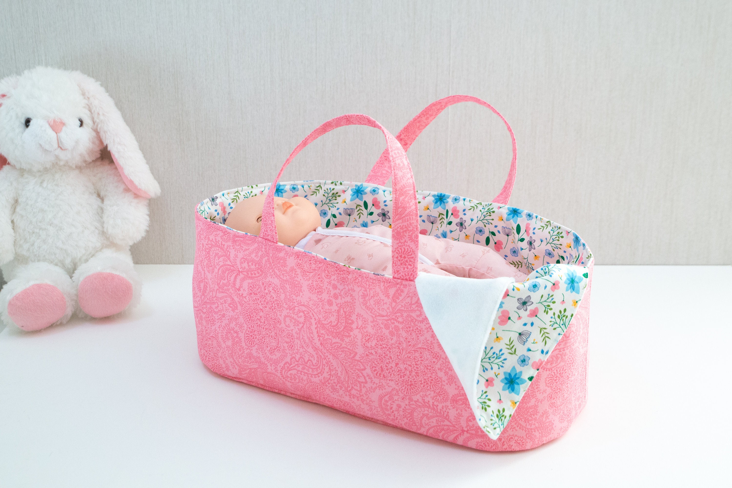 Doll Bassinet Sewing Pattern: Baby Doll Bed, Carry Cot, PDF - Etsy ...