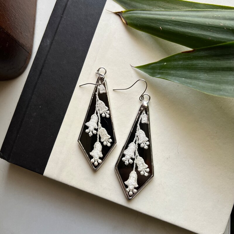 Stained Glass Earrings - Etsy