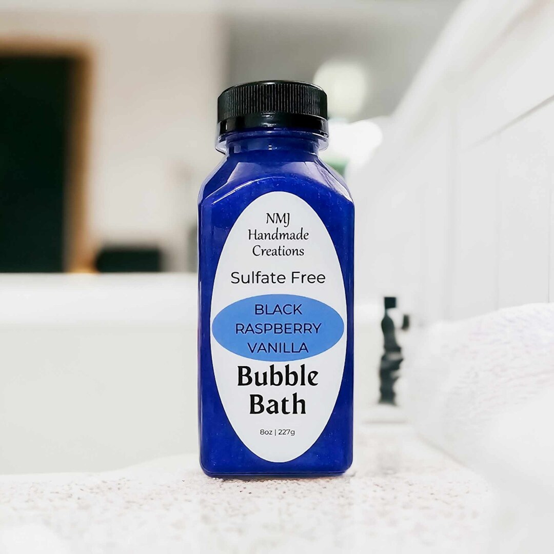 Black Raspberry Vanilla Bubble Bath Sulfate Free Formula - Etsy