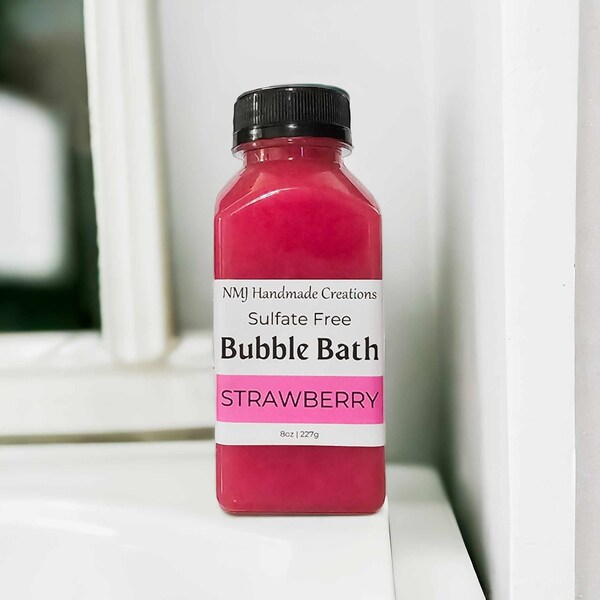 Strawberry Bubble Bath - Etsy