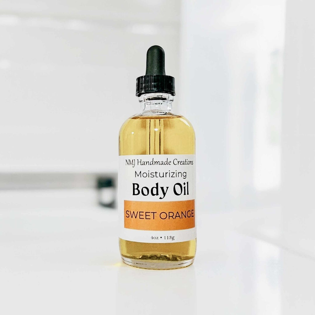 Sweet Orange Body Oil or Massage Oil, 4 Oz - Etsy