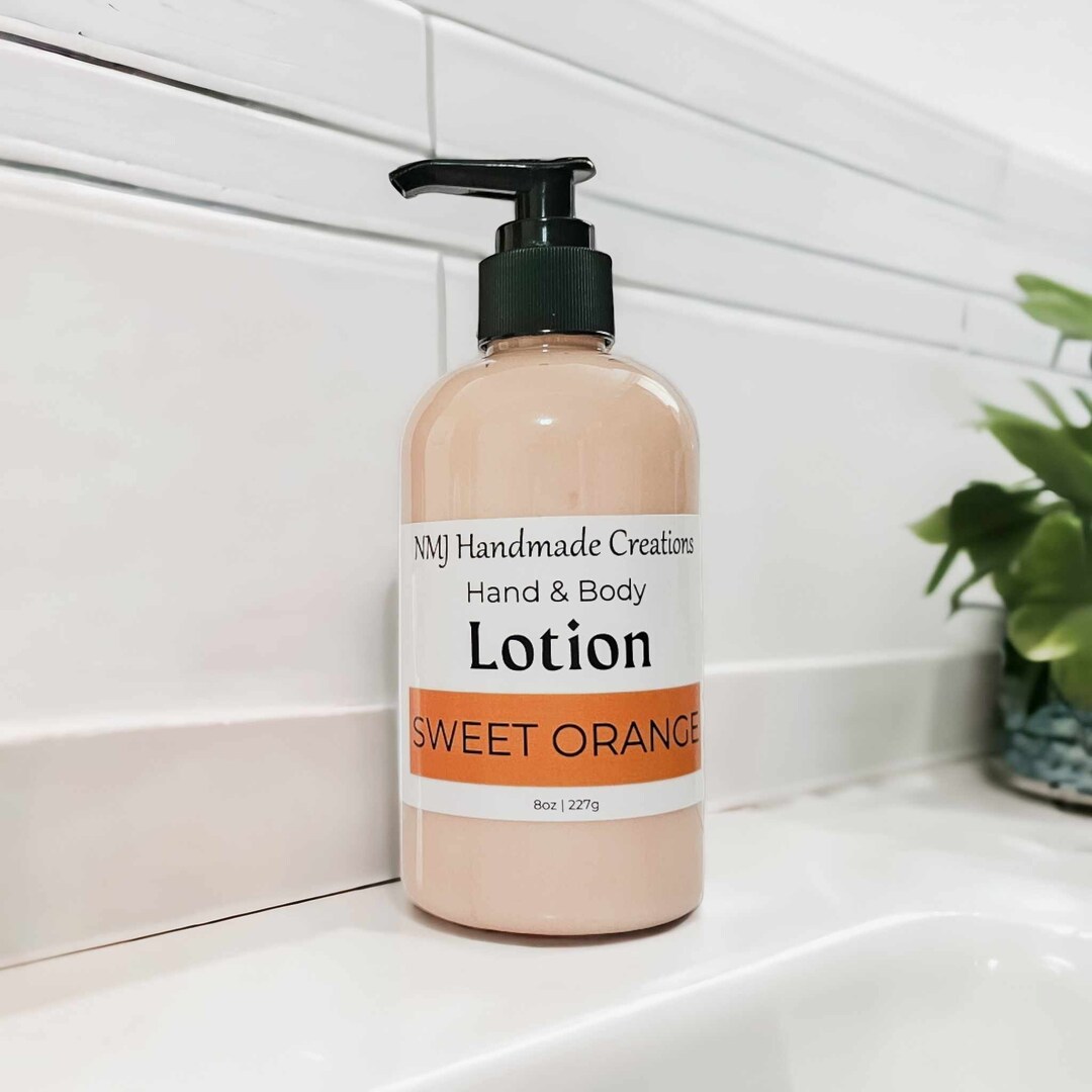 Sweet Orange Hand and Body Lotion 8 Oz - Etsy