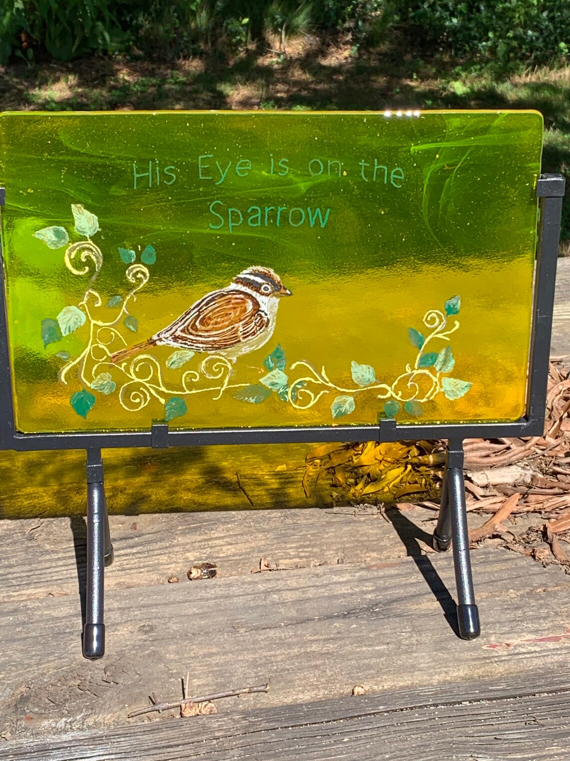 Sparrow Stained Glass, Special, Unique, High Quality, Detailed ...