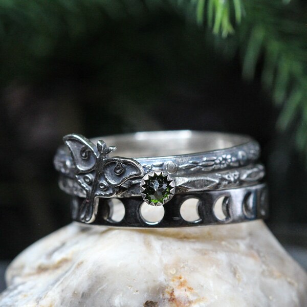 Luna Moth Ring - Etsy