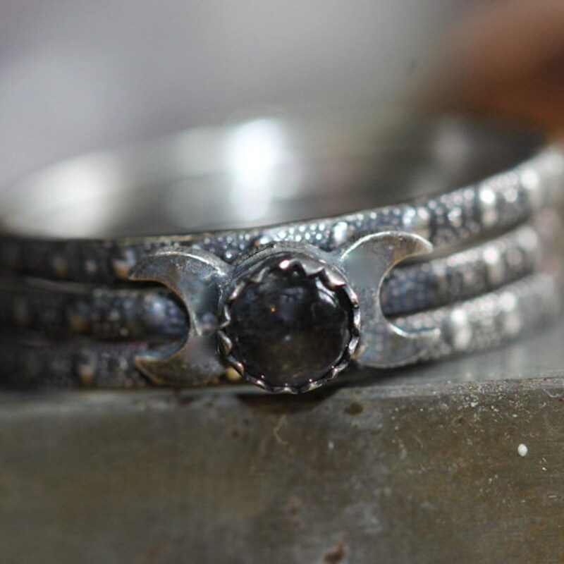 Moon Goddess Ring - Etsy