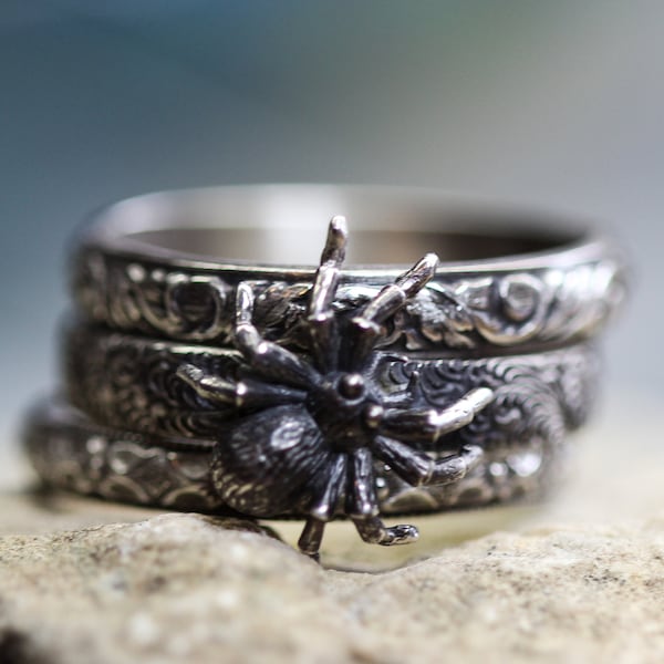 Spider Man Wedding Ring - Etsy