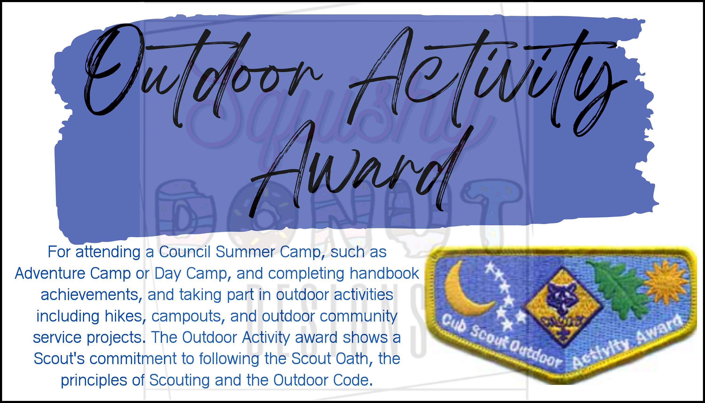 Cub Scout Award Cards Lion Tiger Bear Wolf Webelos - Etsy