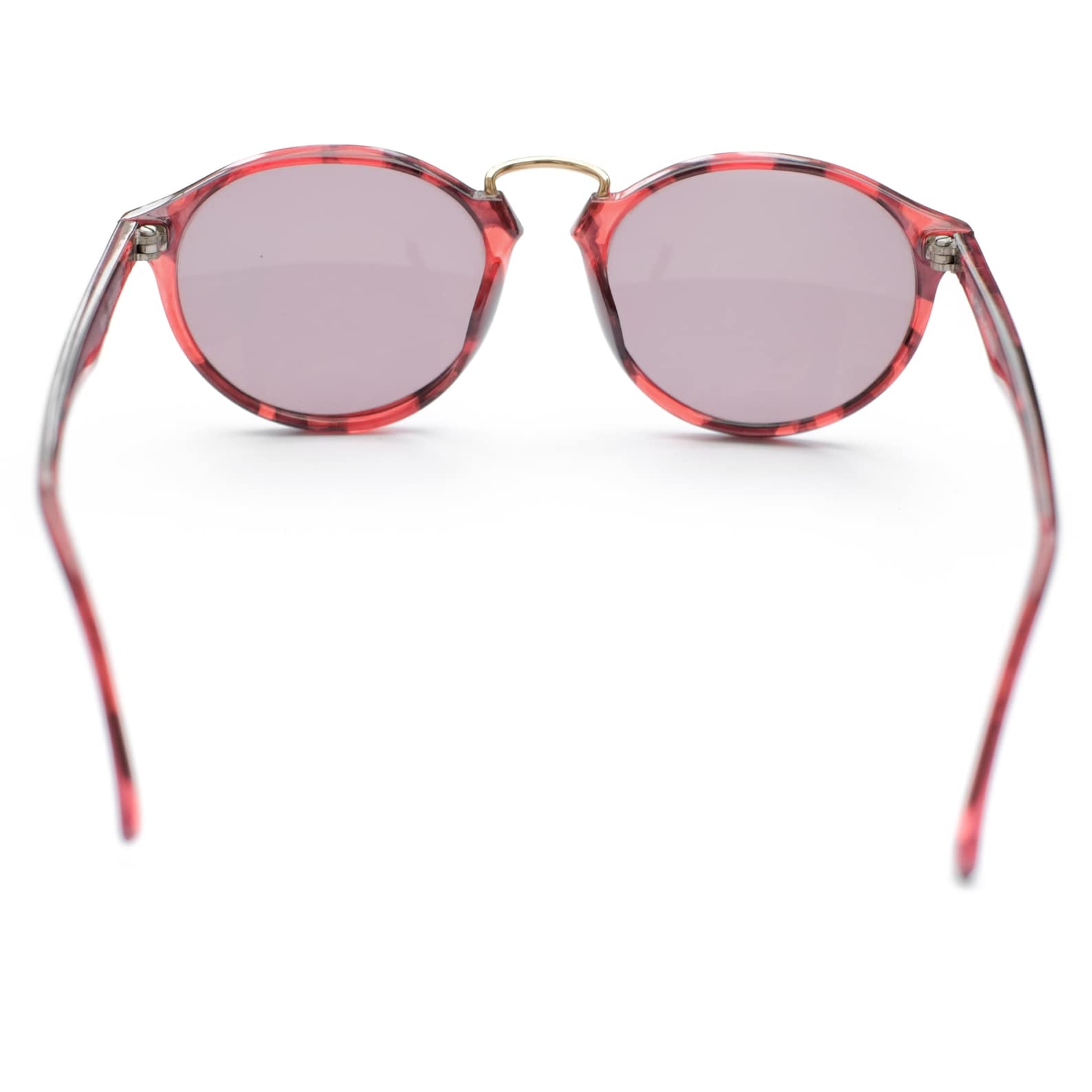 Red Tortoise Shell Vintage Sunglasses / 90s Preppy Glasses Frame ...