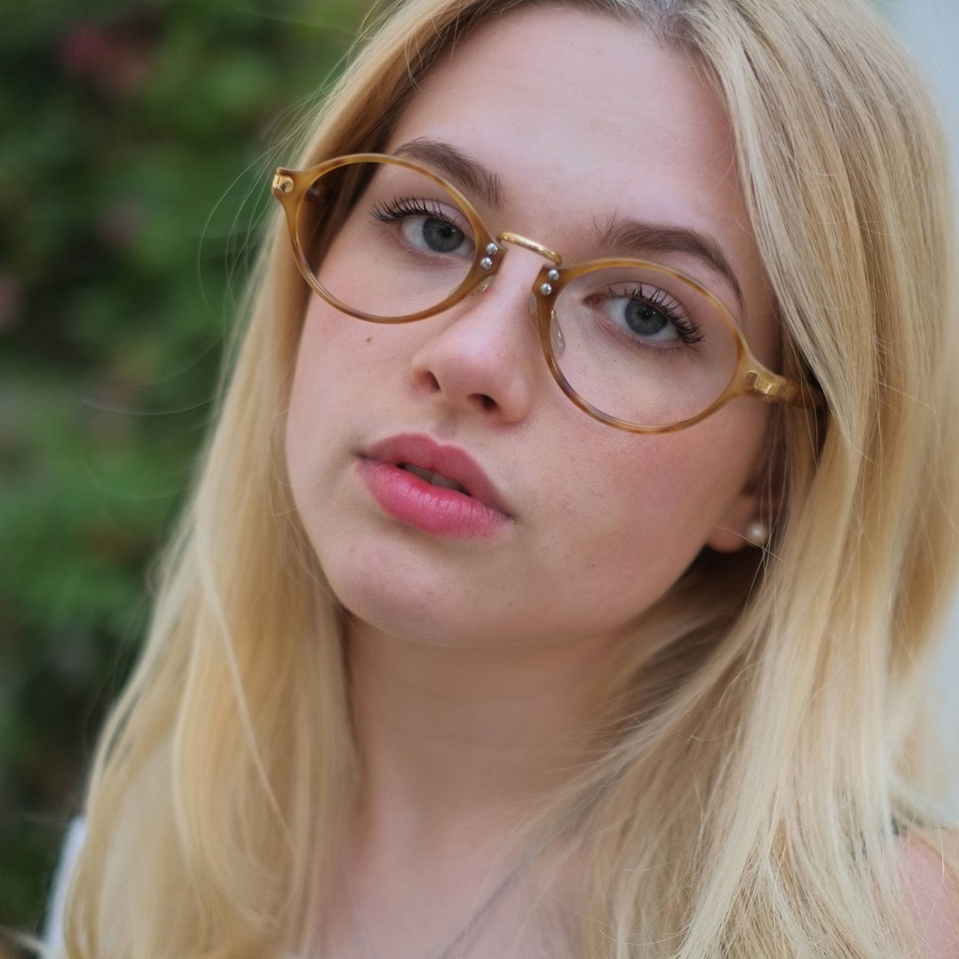 Tortoise Shell Oval Glasses Frames by Hugo Boss Carrera / - Etsy