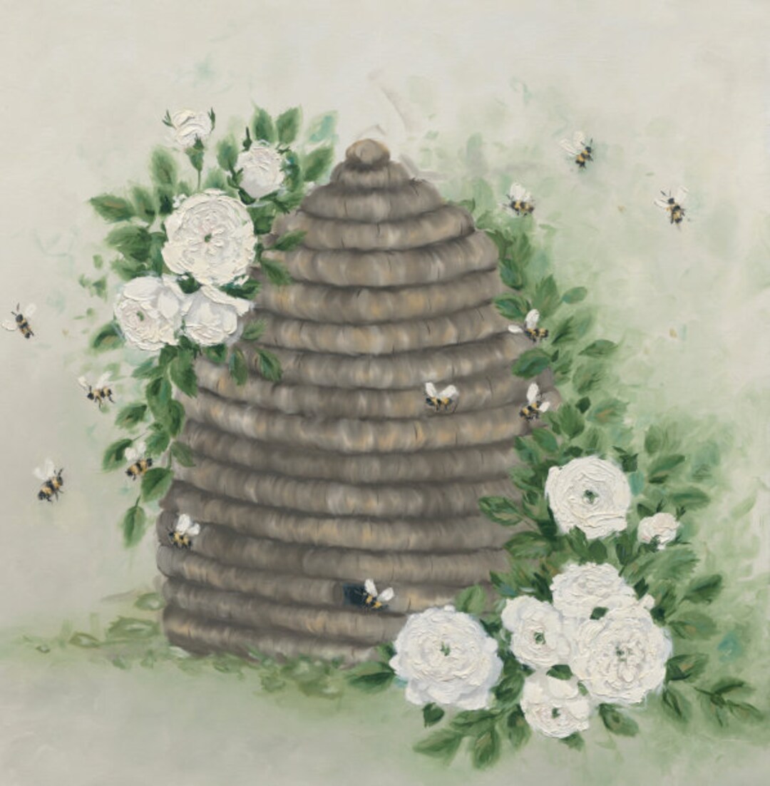 Honey, I'm Comb! Paper Print - Etsy