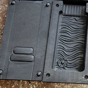 2 Sided Beskar Bar Graphtie Pour Mold ~3"x 1.5" X 1/4" Thick With Video ...