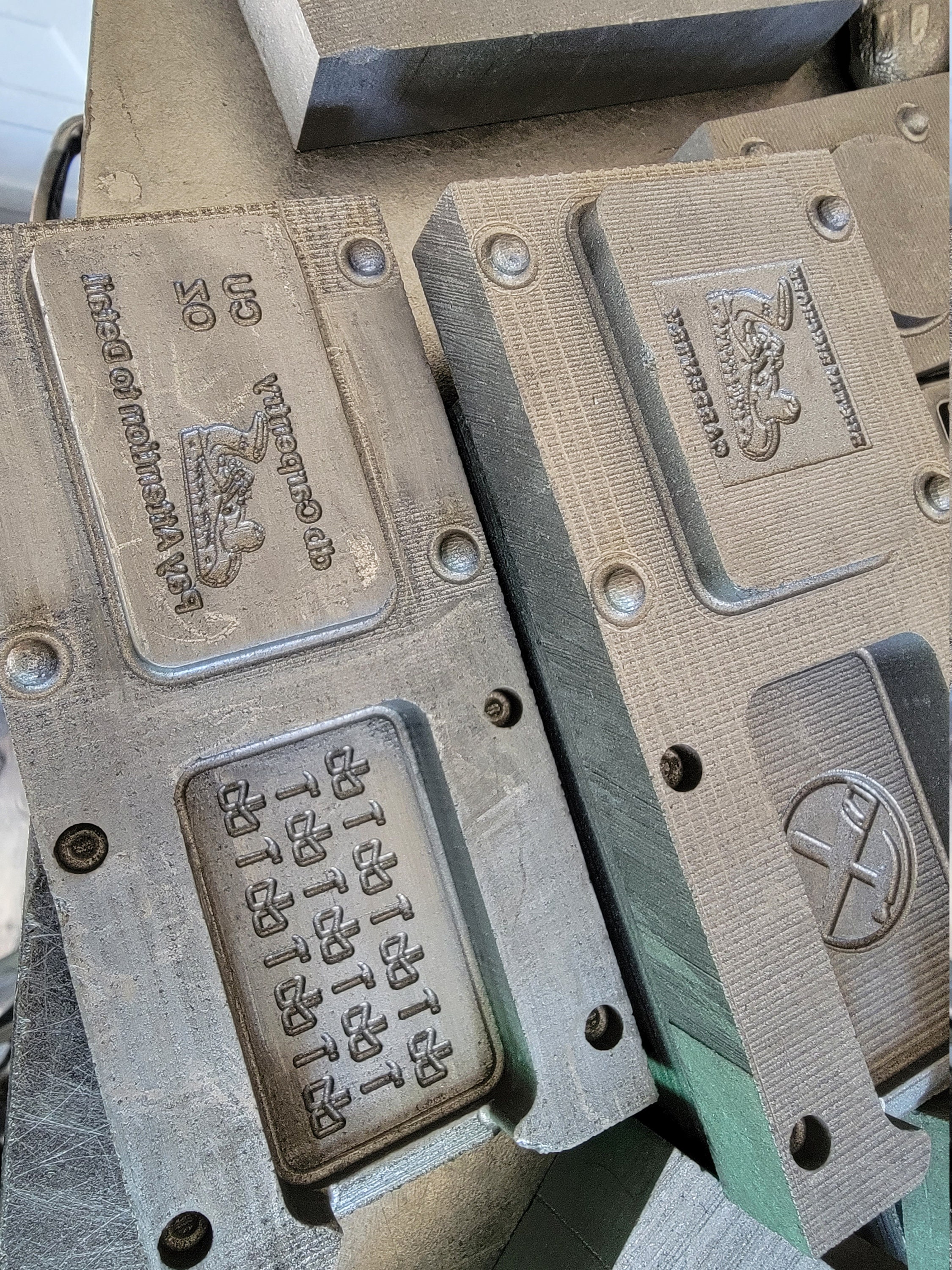 Silver Bar Molds