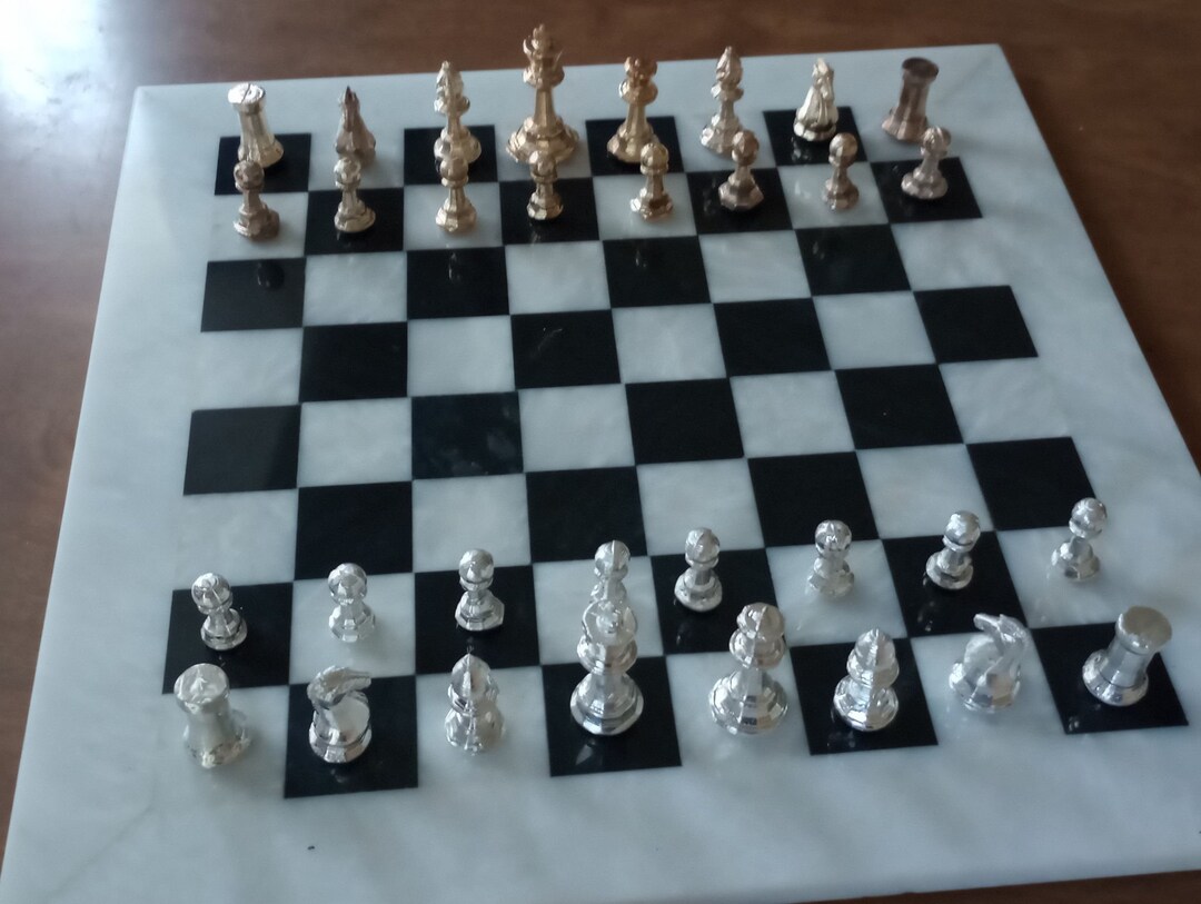 Chess Piece Set , Pour Chess Pieces With Any Molten Metals, Metal ...