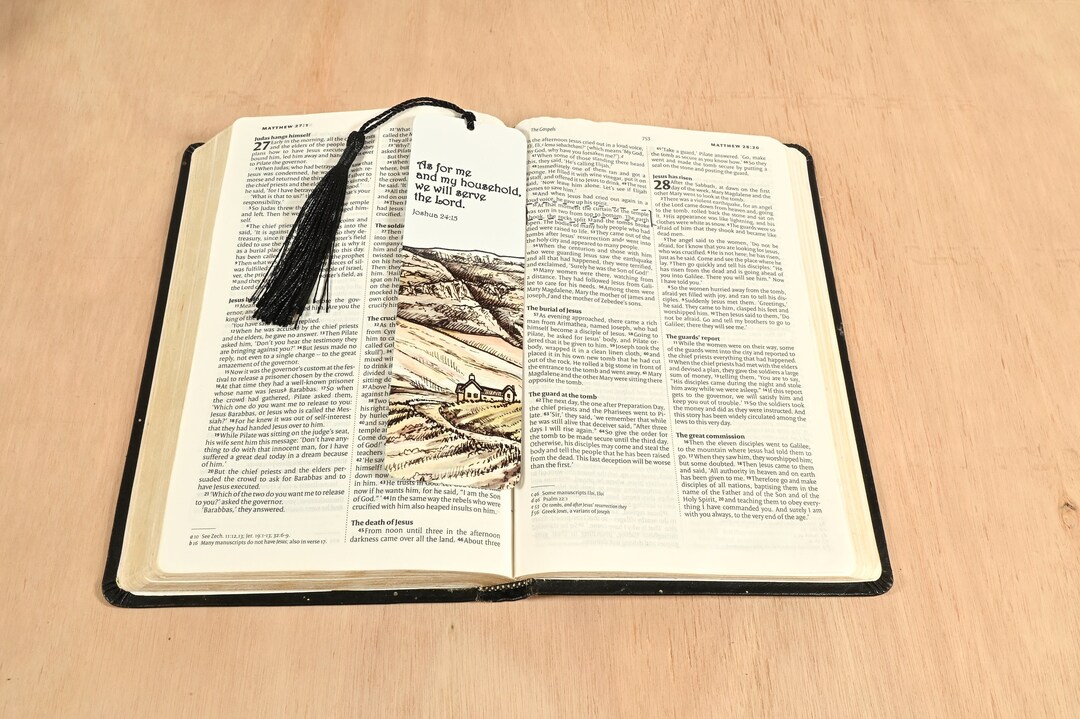 Christian Metal Bookmarks Inspired by Scottish Nature, High Quality ...