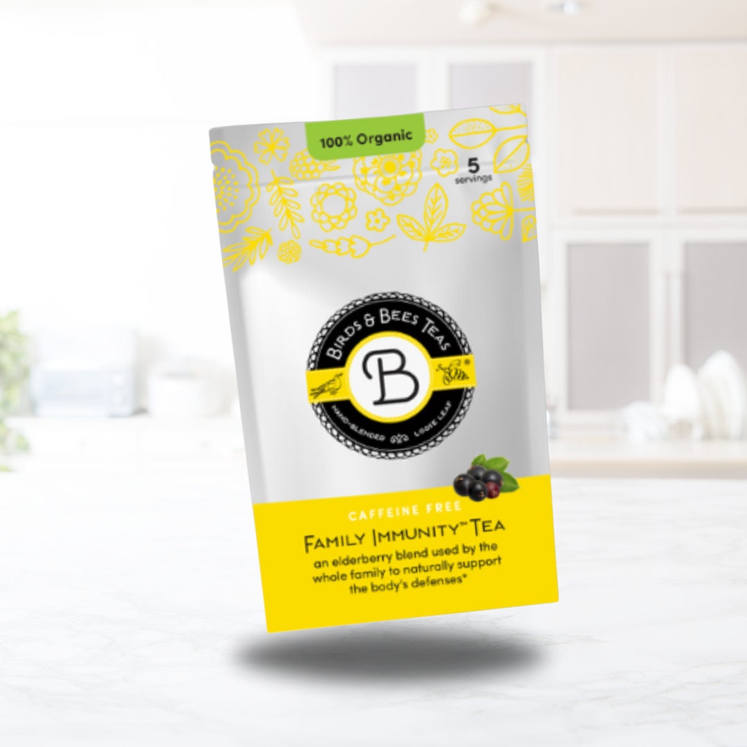 Family Immunity Organic Tea - Natural Defense Tea - Starter Bag - Safe ...