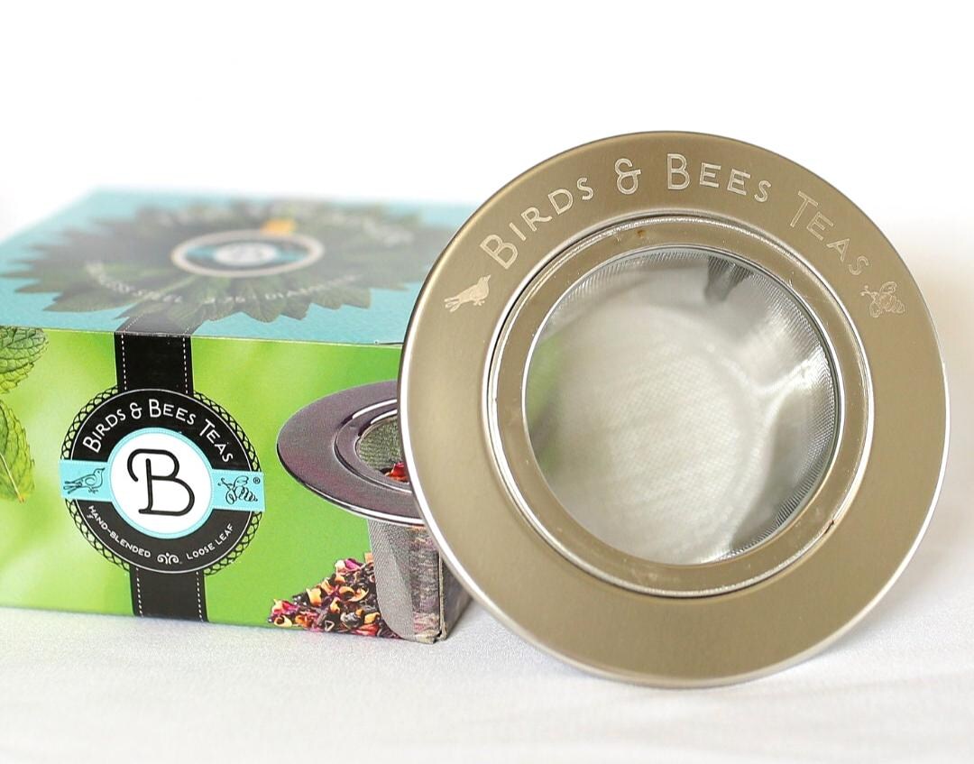 Tea Infuser Our Premium Wide Rim Tea Strainer is Great for Loose Leaf ...