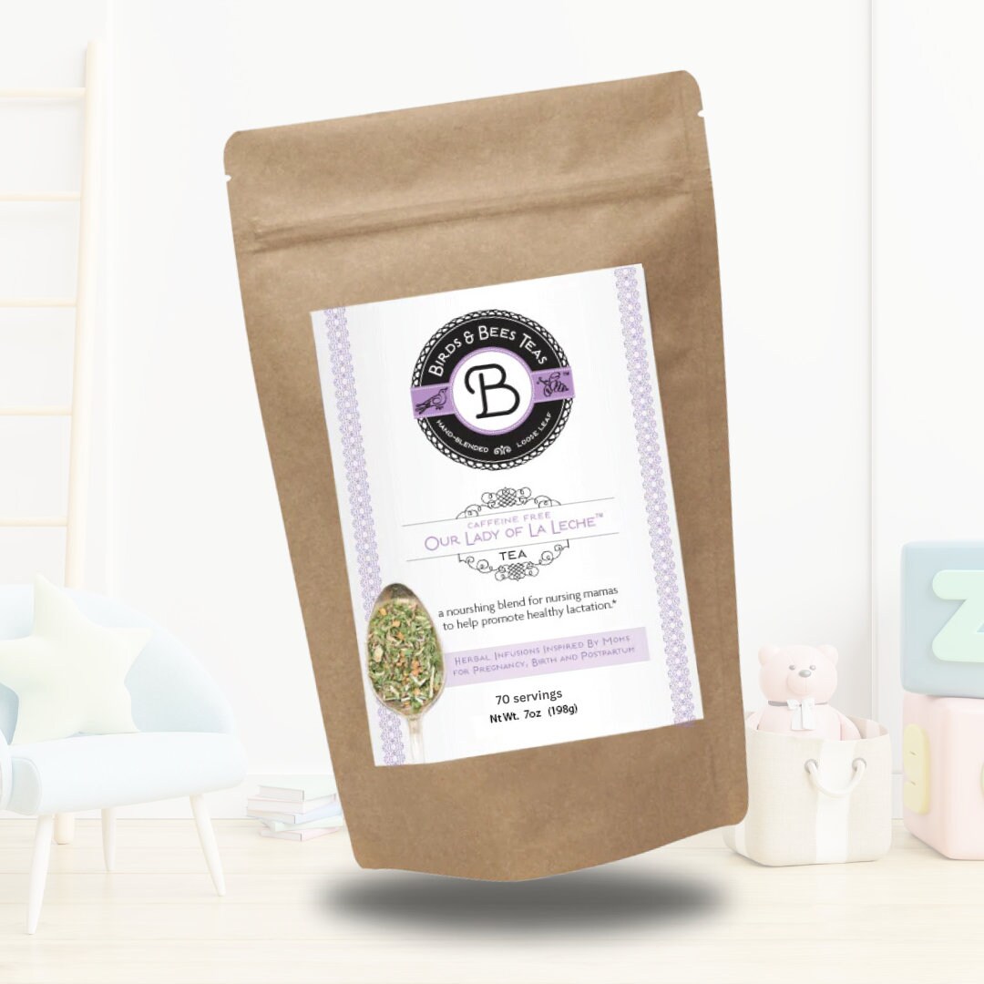 Our Lady of La Leche Organic Tea - Breastfeeding Support Tea - Large ...