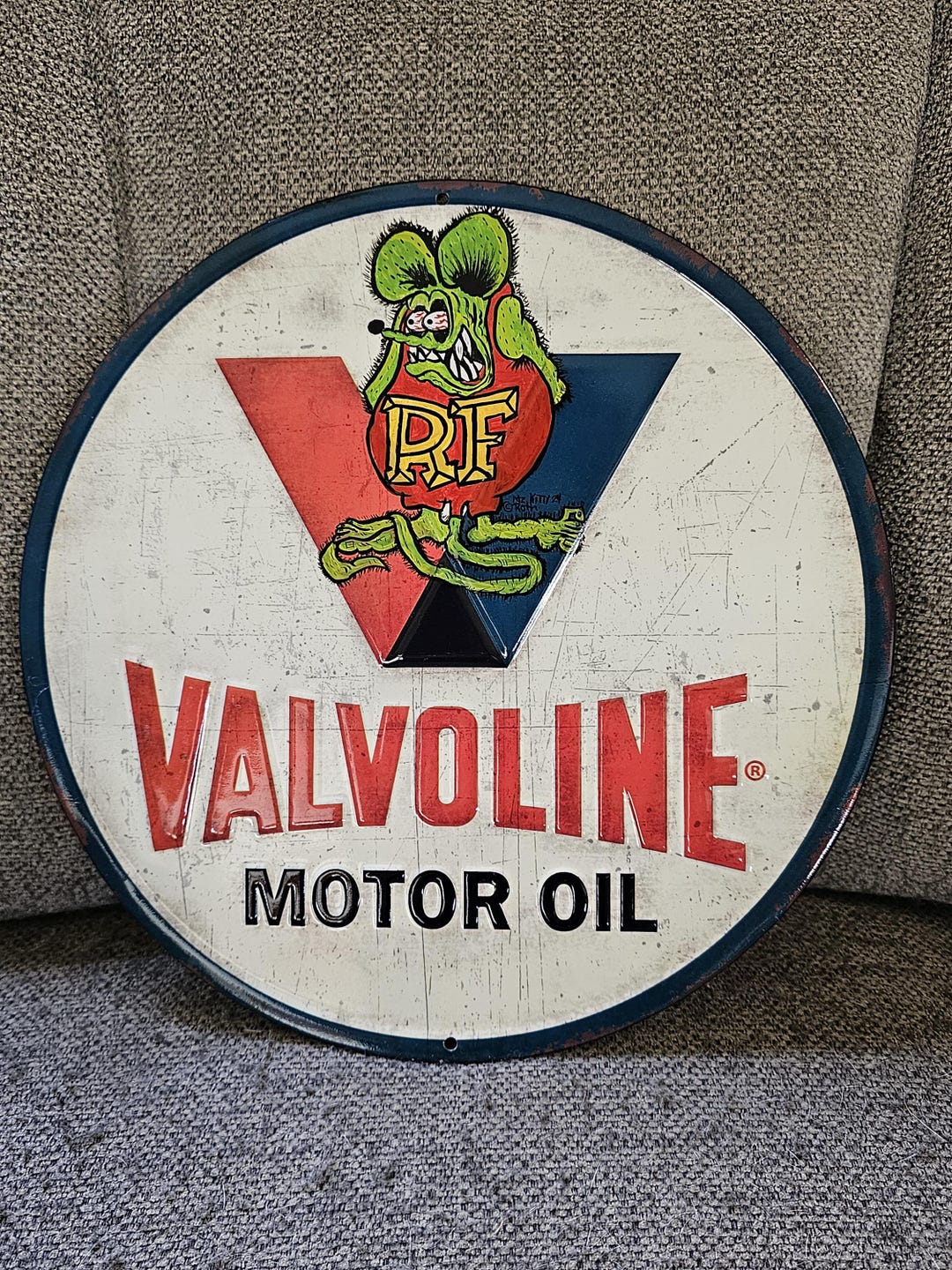 Valvoline Rat Fink Metal Sign - Etsy