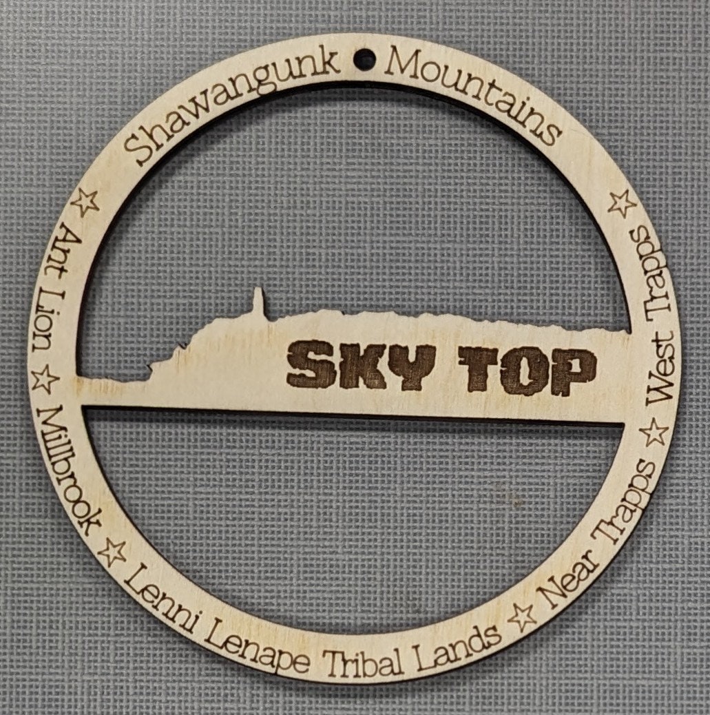 The Gunks Laser Cut Wood Ornament - Etsy