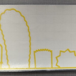 The Simpsons Stick Figure Family Vinyl Decal Sticker - Etsy