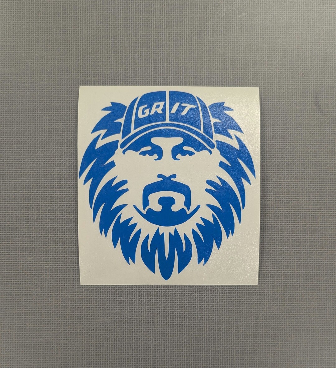 Detroit Lions Dan Campbell Mane Football Vinyl Decal Sticker - Etsy