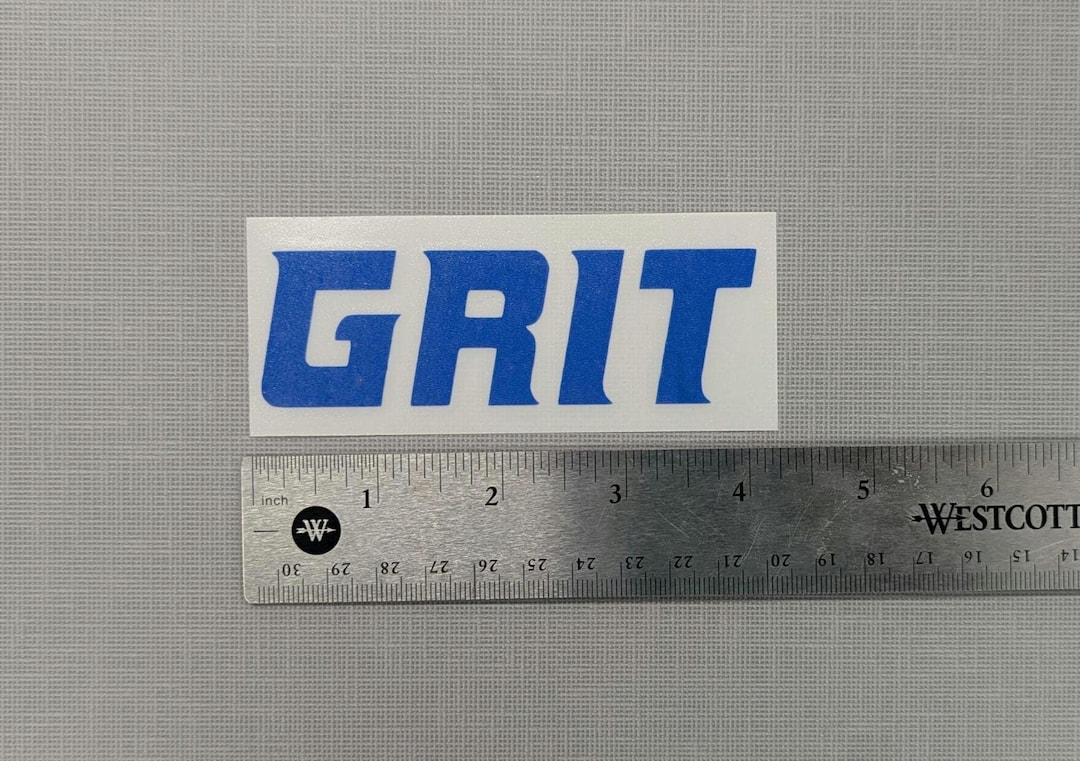 Detroit Grit Lions Football Vinyl Decal Sticker - Etsy