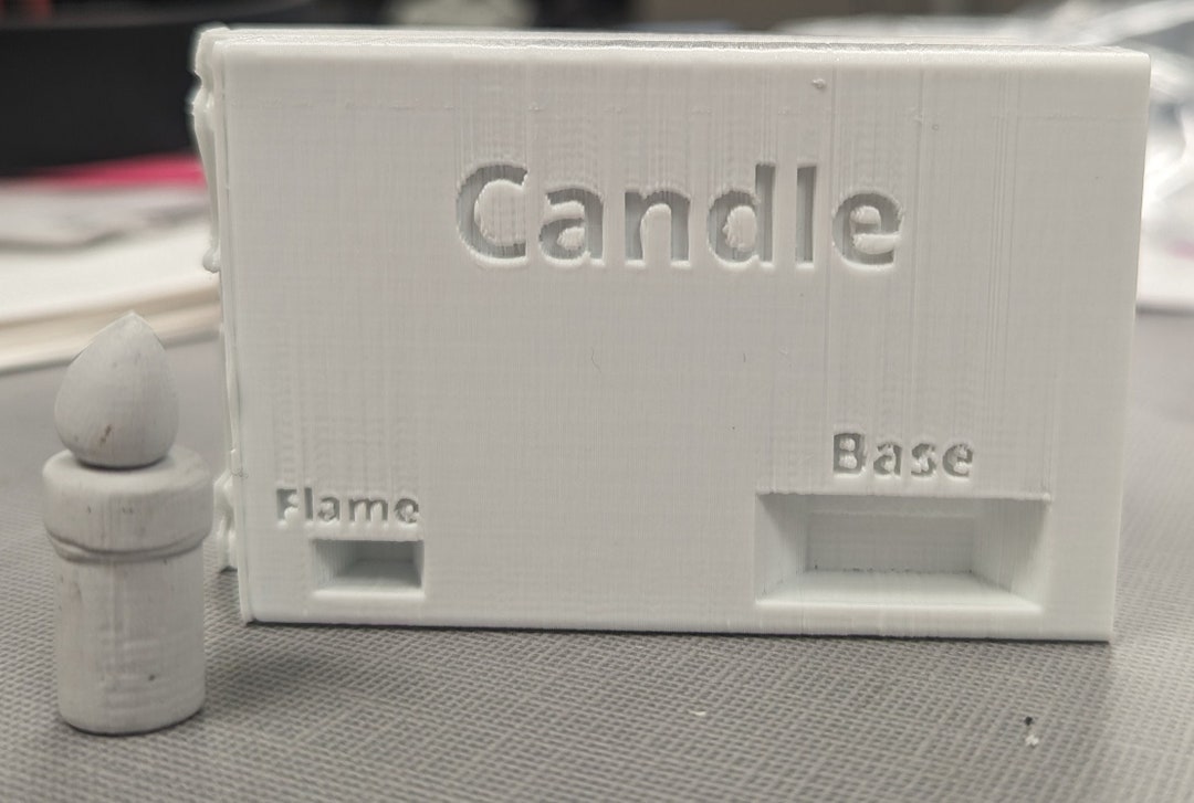 3d Printed Polymer Clay Bead Roller Candle & Flame Bead Making Tool ...