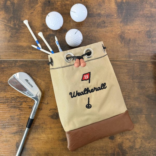 Golf Tee Pouch - Etsy