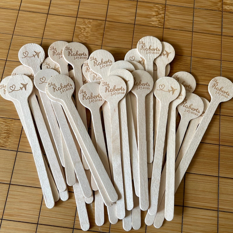 Custom Drink Stirrers - Etsy