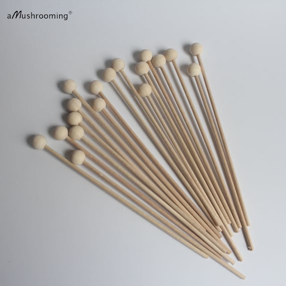 X100 Wood Rock Candy Sticks Wooden Cake Pop Sticks Wooden - Etsy
