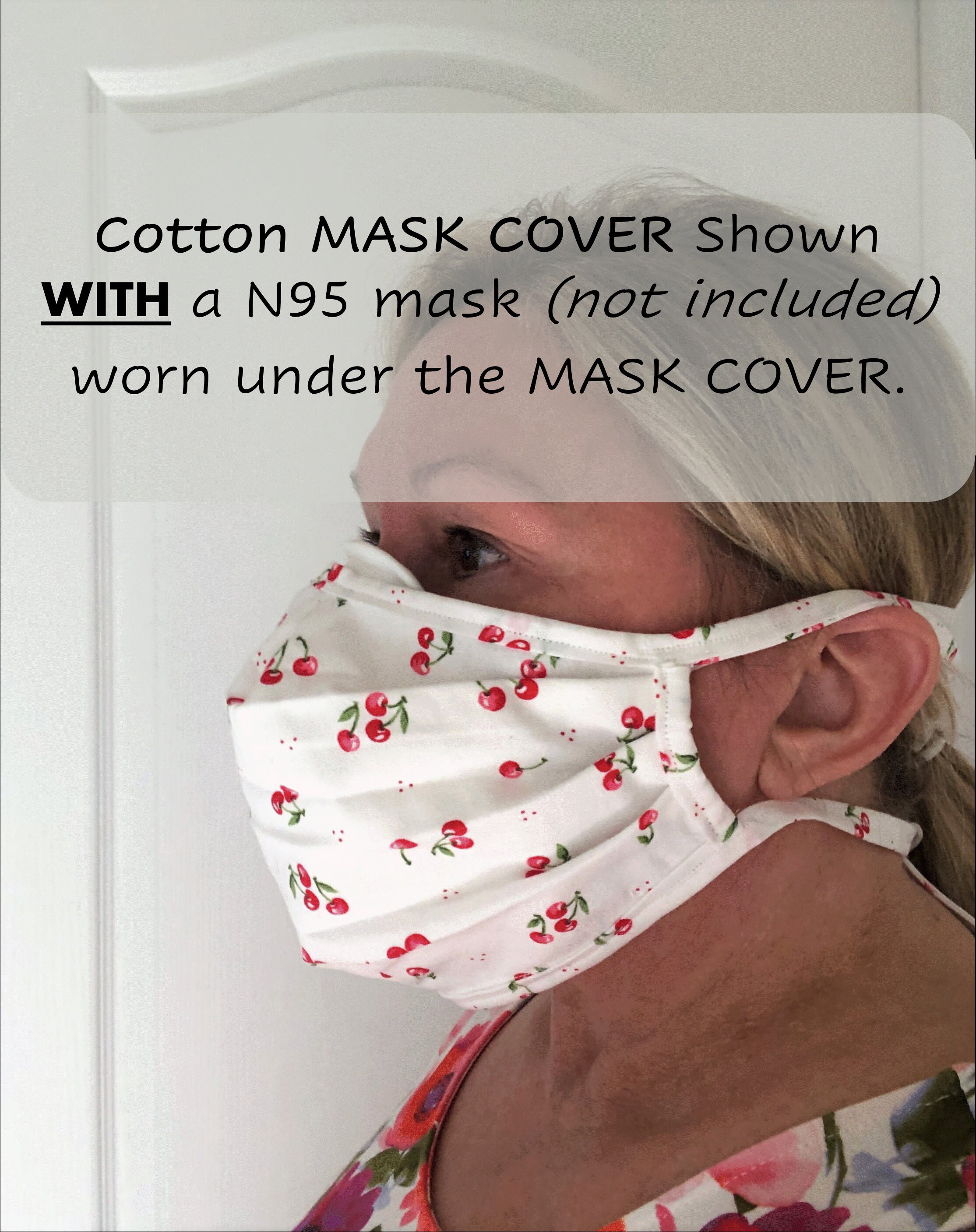 Face Mask or Cover PDF PATTERN Download-No Elastic Needed | Etsy