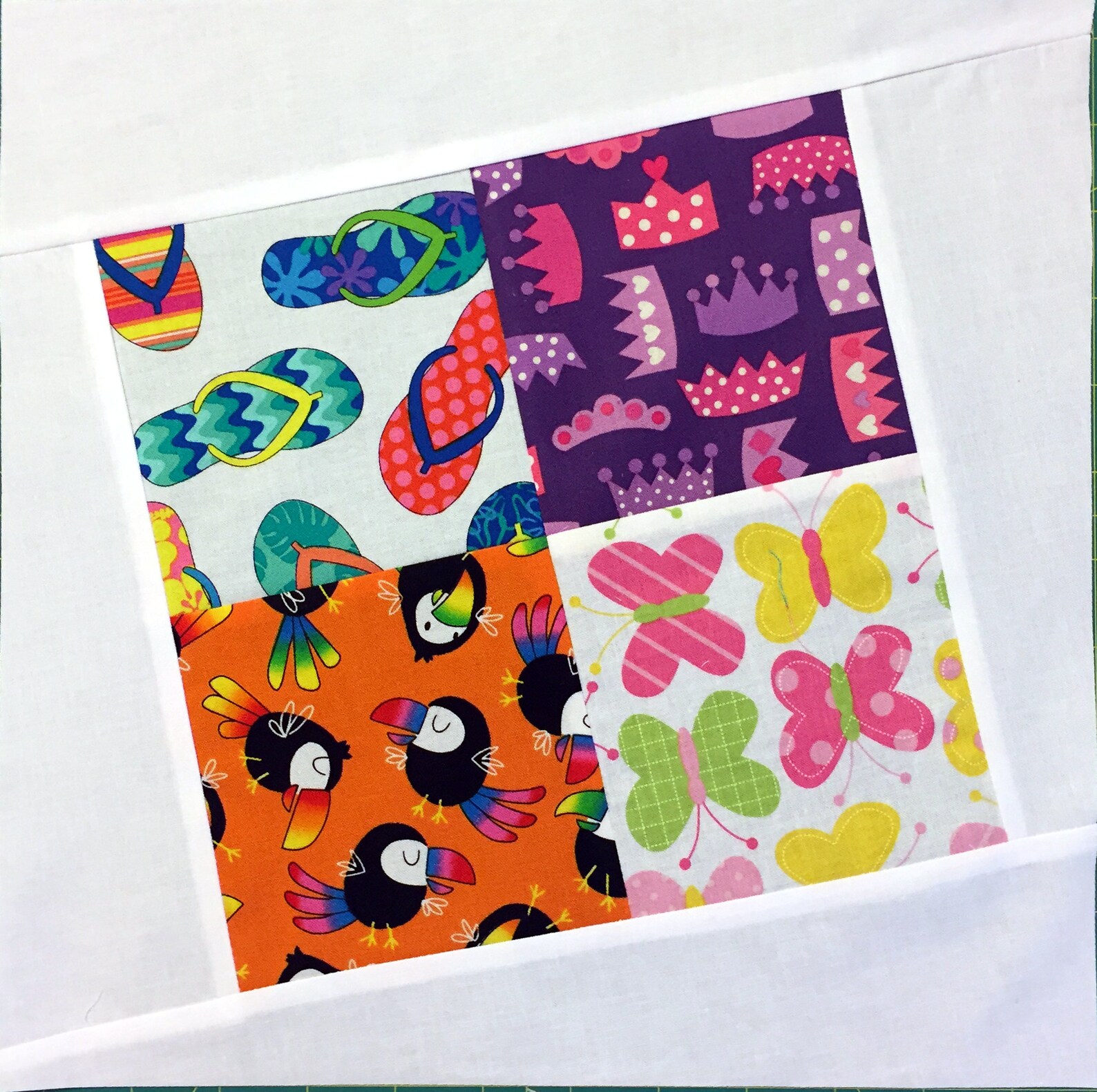 Ispy tilted Square Quilt Patterns2 Different Patterns & 2 | Etsy