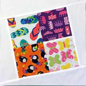 Ispy ~tilted Square Quilt Patterns~2 Different Patterns & 2 Sizes ...