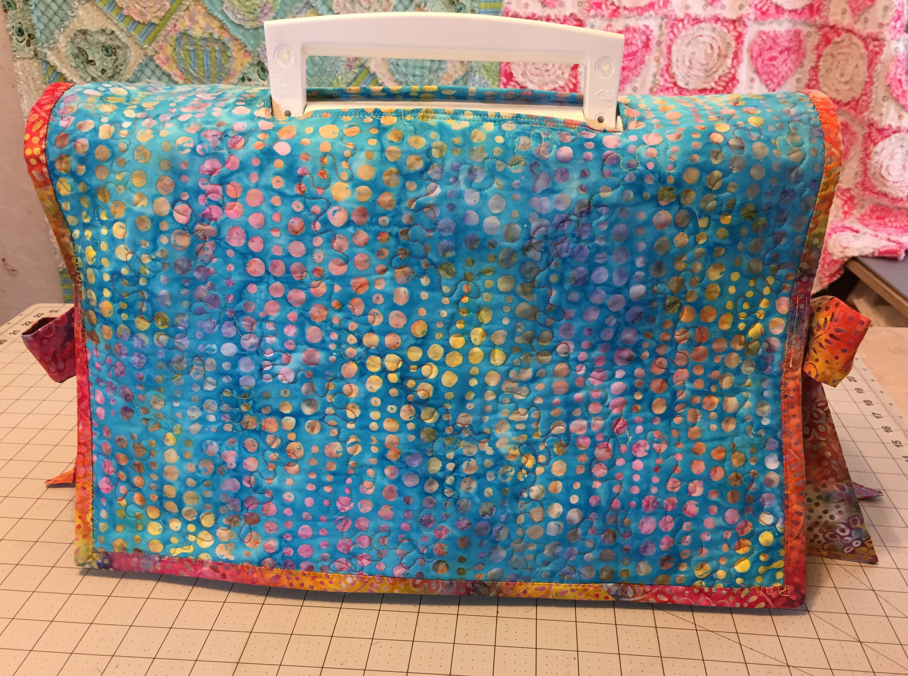 Sewing Machine Cover & Caddy PDF PATTERN/TUTORIAL for Large - Etsy