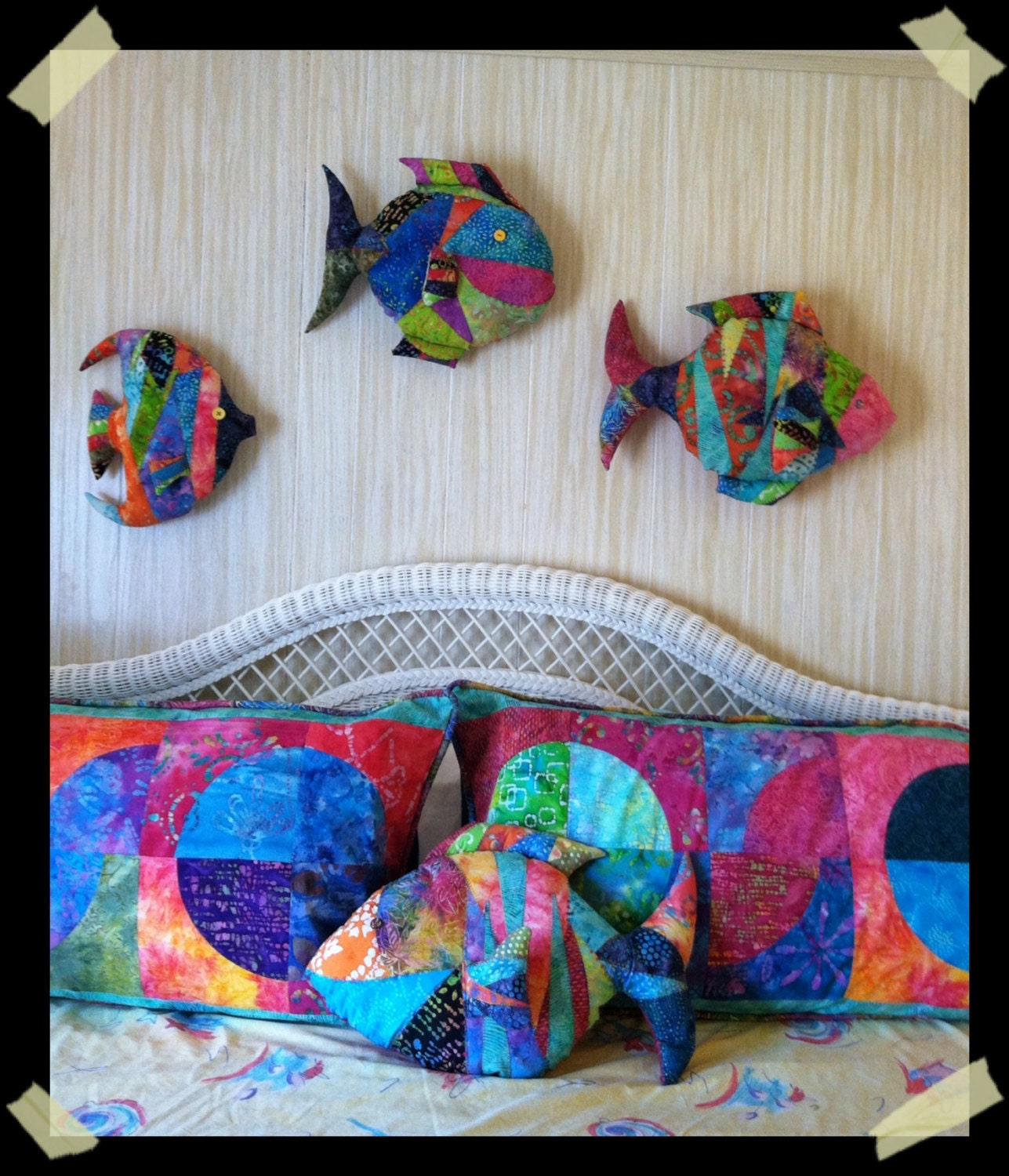 Fish Throw Pillow PDF Pattern: Stash Buster Sewing Tutorial - Etsy