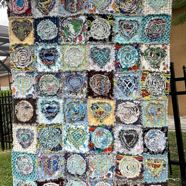 Animal Rag Quilt - Etsy